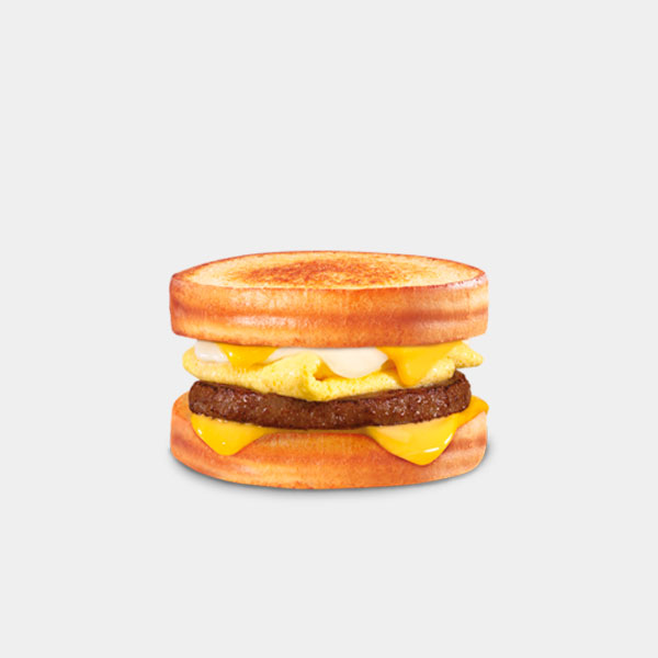 Ham Grilled Cheese Breakfast Sandwich - Carl's Jr. menus
