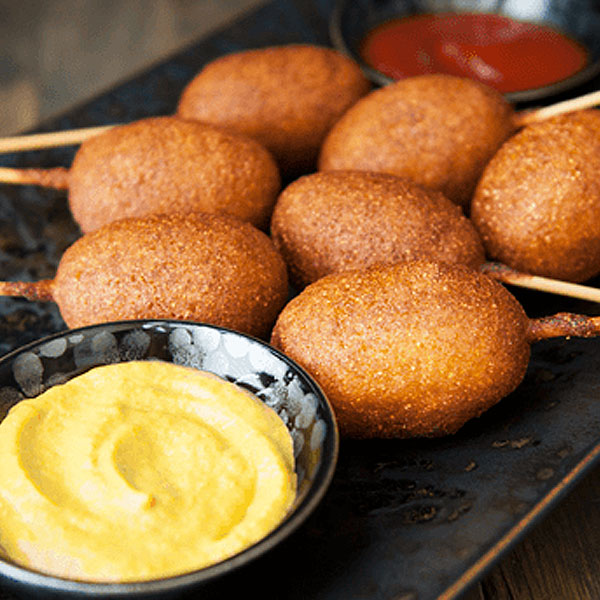 Mini Corn dogs - recipes Fast Food