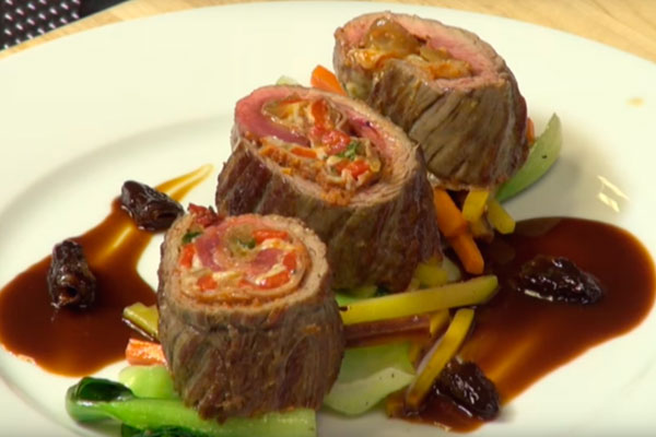 How To Make A Beef Roulade - video Fast Food