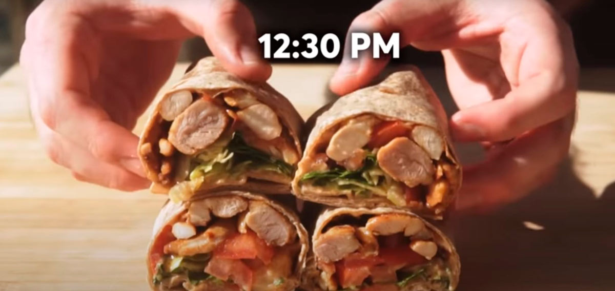 24 Hours of Healthy Student Cooking - video Fast Food