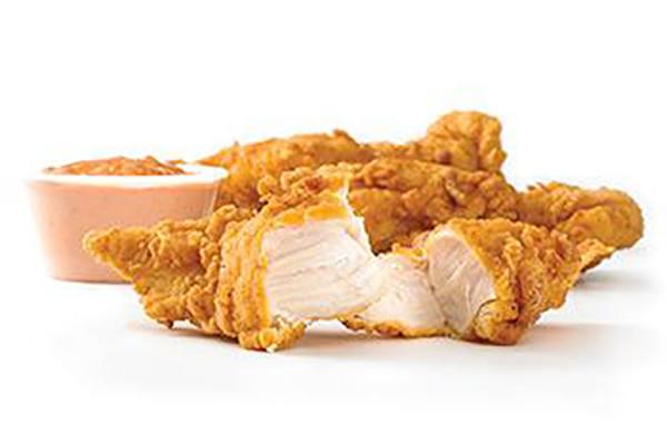 A&W Hand-breaded chicken tenders - fast food menus